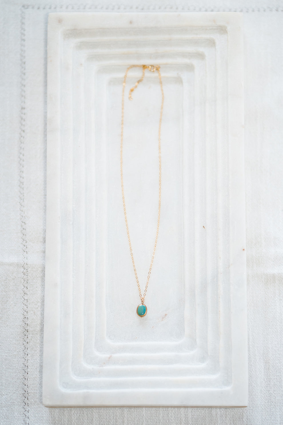 Emma Necklace – Olive & Tweed